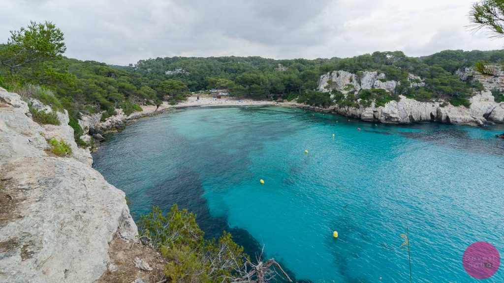 Explore Multiple Beautiful Beaches Near Cuitadella, Menorca, On Foot